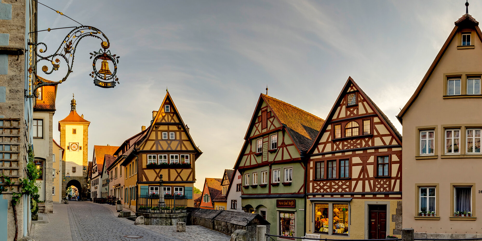 The old town of Rothenburg ob der Tauber | DB Regio Bayern