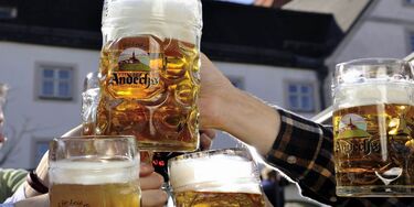 Beer at Andechs Monastery - DB Regio Bayern