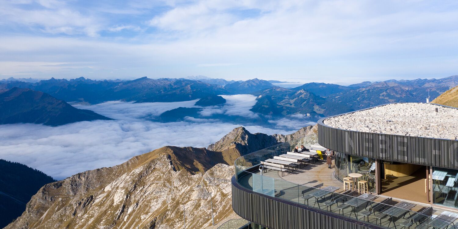Marvel at the panorama with the Nebelhorn cable car - DB Regio Bayern